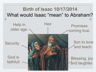 Sacrifice of isaac | PPTX