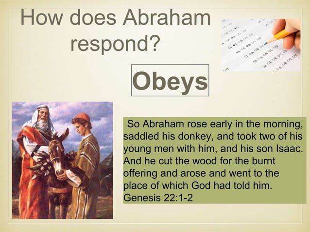 Sacrifice of isaac | PPTX | Christianity | Religion & Spirituality