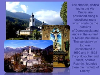 Piedmont World Heritage Sites: the Sacri Monti | PPTX