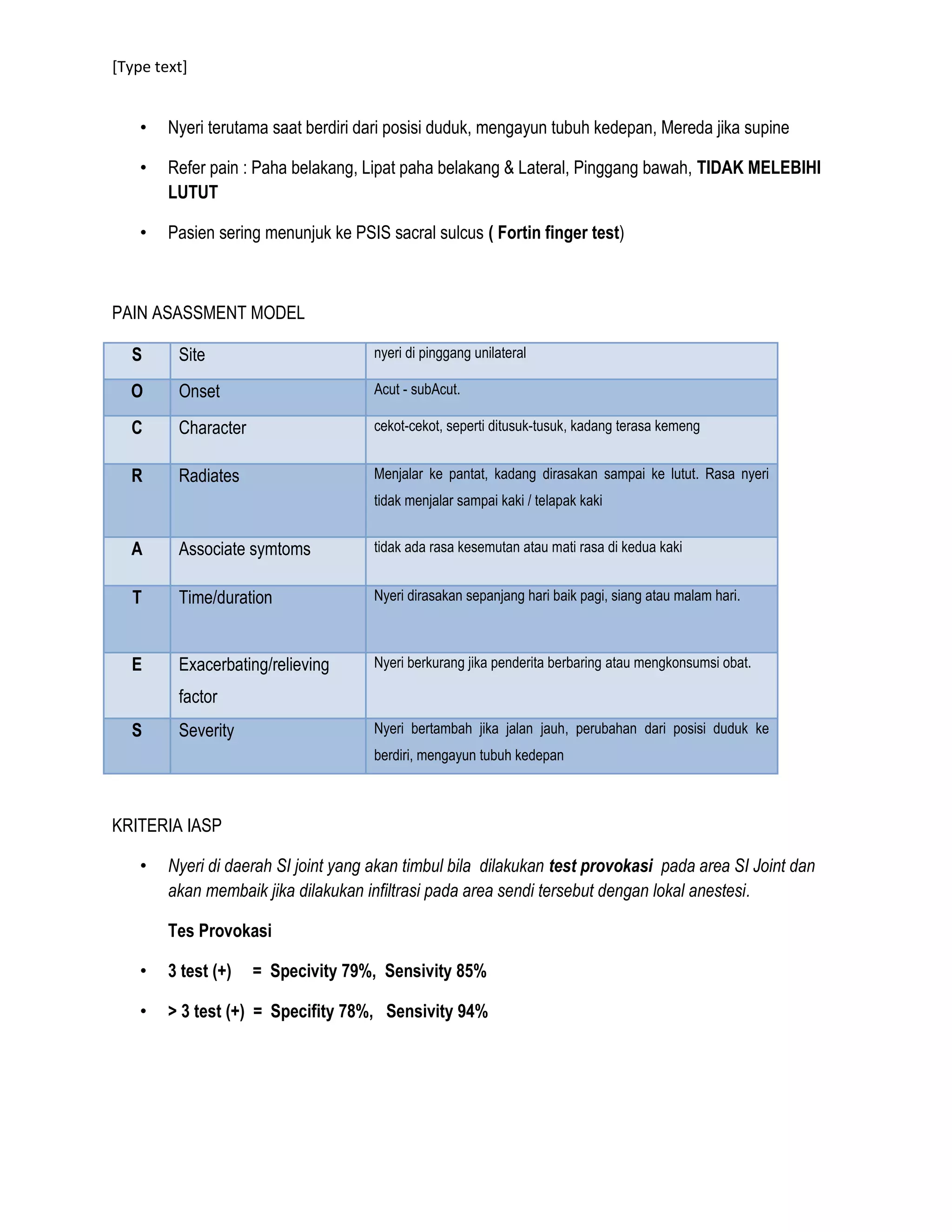 SACRO ILIACA JOIN PAIN review ujian-1.docx