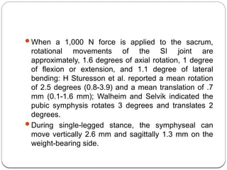 Sacroiliac joint biomechanics, dysfunctions, assessment and its manual ...