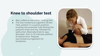 Sacroiliac joint special test.pptx
