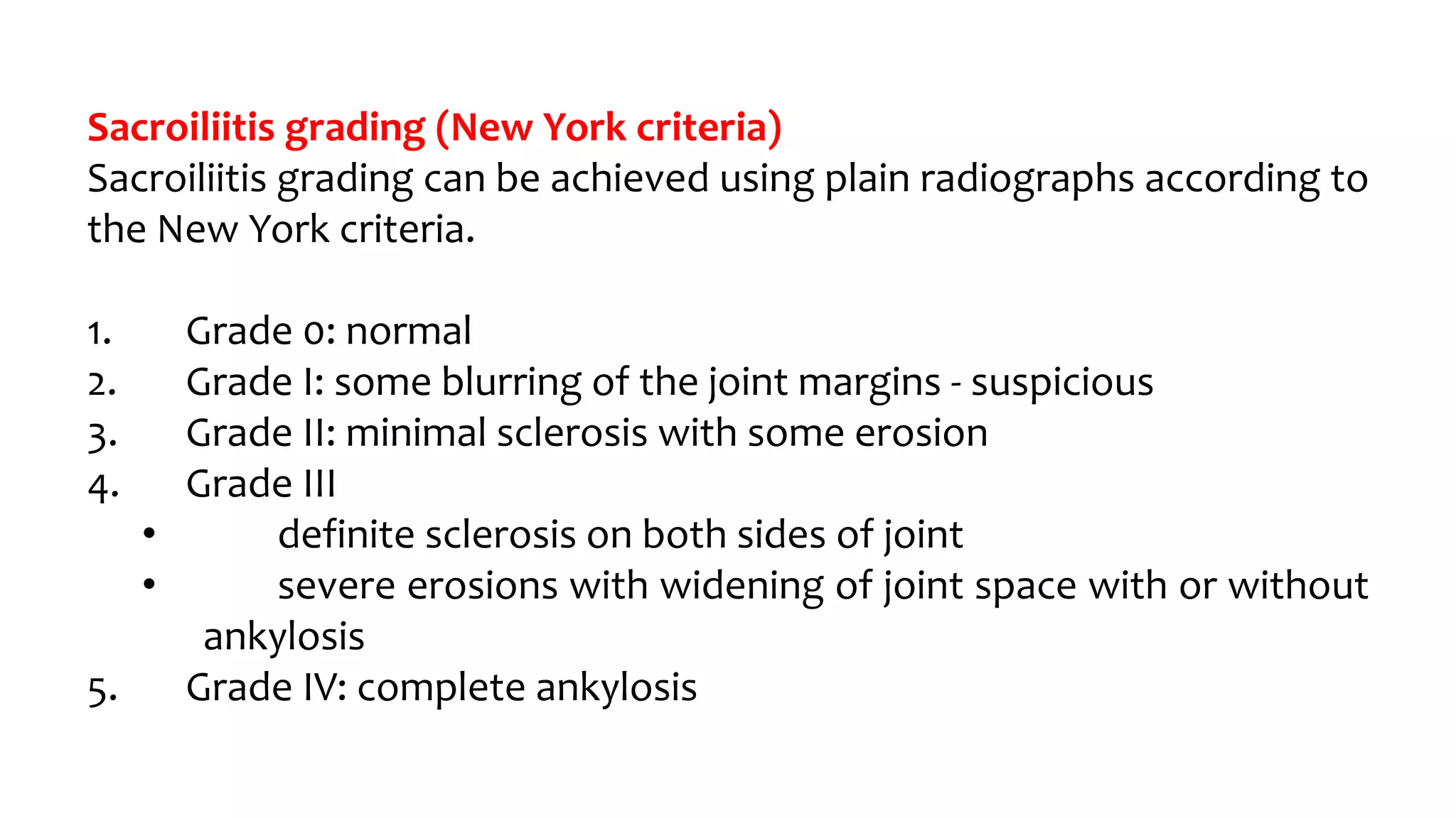 Sacroiliitis | PPTX