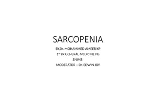 sacropenia.pptx powerpoint in ppt format | PPTX