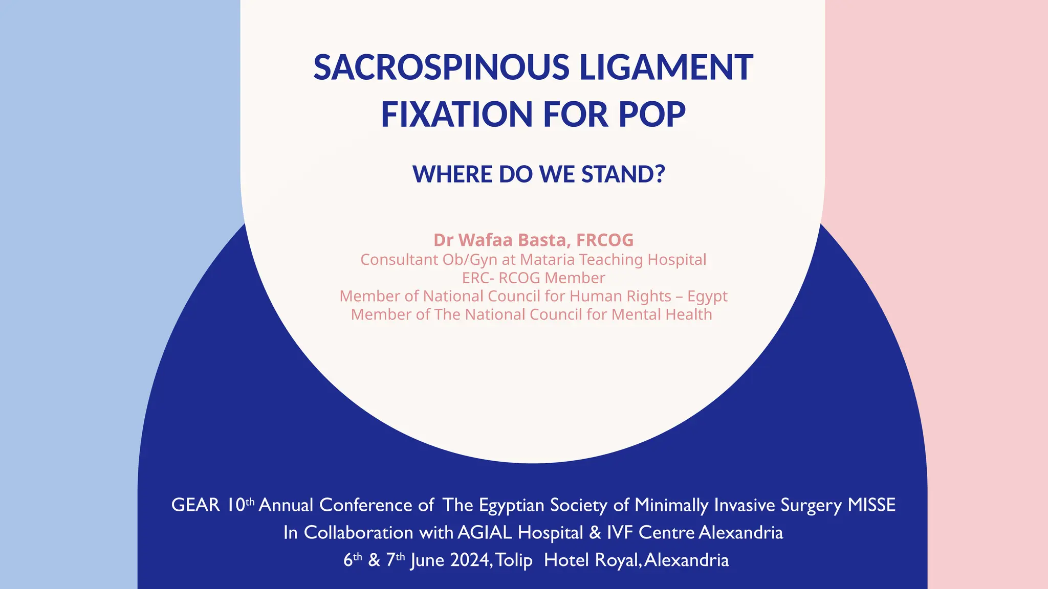 Sacrospinous Ligament Fixation for Pelvic Organ Prolapse - Latest ...