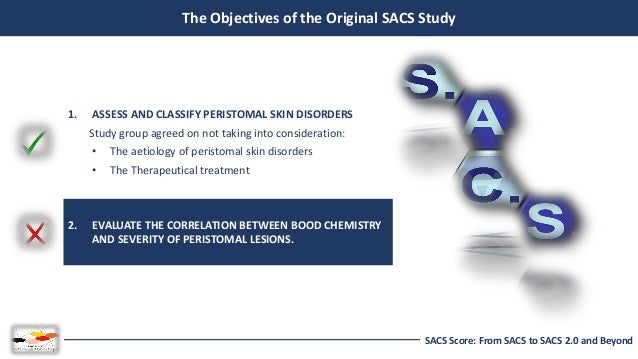 Sacs score from sacs to sacs 2.0 and beyond oral presentation_mario a…