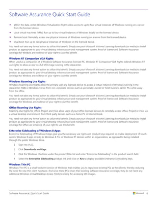 Microsoft Software Assurance Customer Quick Start Guide | PDF