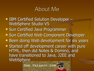 Developing a Struts & Tiles application using WebSphere Studio | PPT