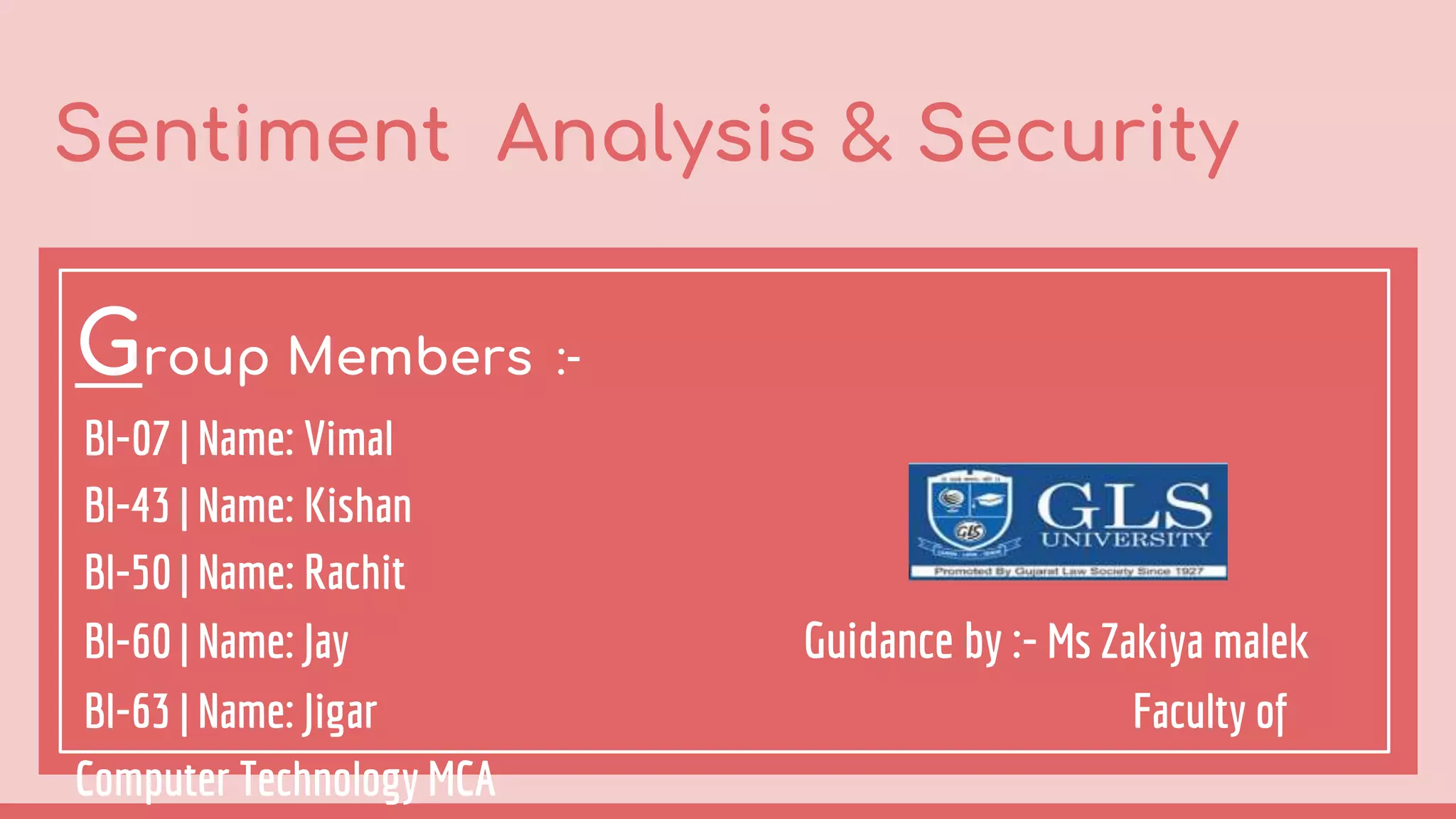 Role of Sentiment Analysis in Cybersecurity | PPT Role of Sentiment Analysis in Cybersecurity | PPT