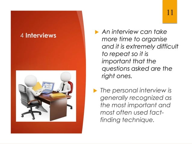 Fact - Finding Techniques | PPTX | Technology & Computing