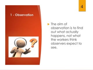 Fact - Finding Techniques | PPTX