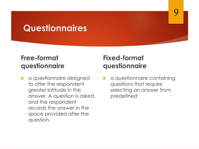 Fact - Finding Techniques | PPTX | Technology & Computing