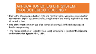 Application of Expert Systems in System Analysis & Design | PPTX