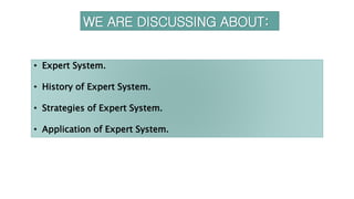 Application of Expert Systems in System Analysis & Design | PPTX