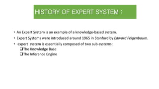 Application of Expert Systems in System Analysis & Design | PPTX