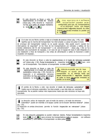 Documentación Complementaria_Manual Maquina-rx-hitrax-operator | PDF