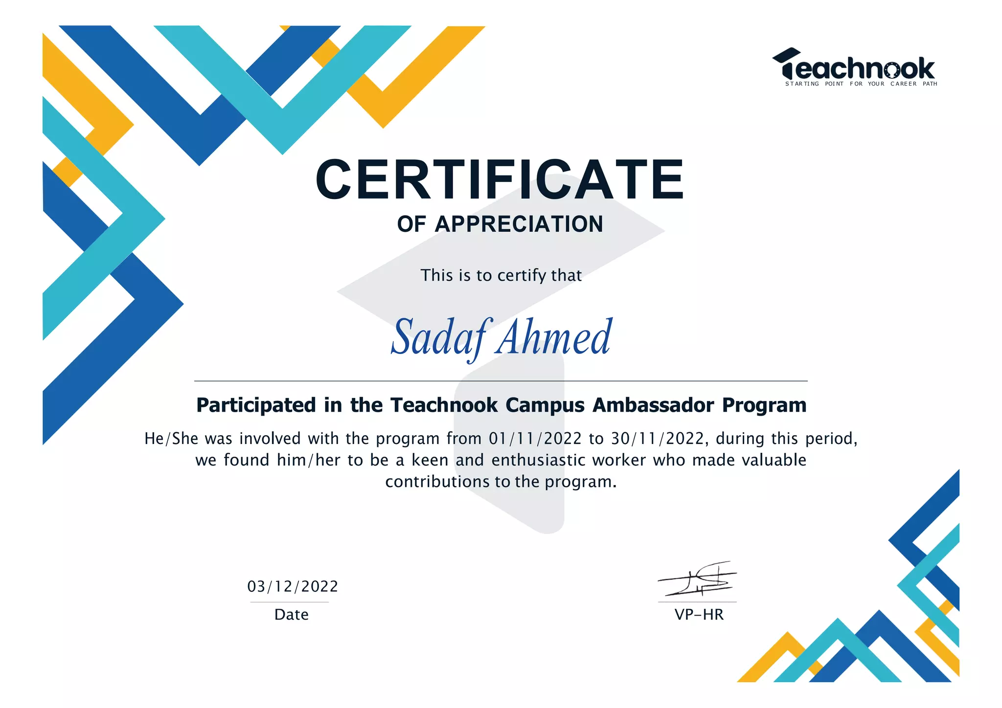 Sadaf Ahmed _ (E-Certificate).pdf