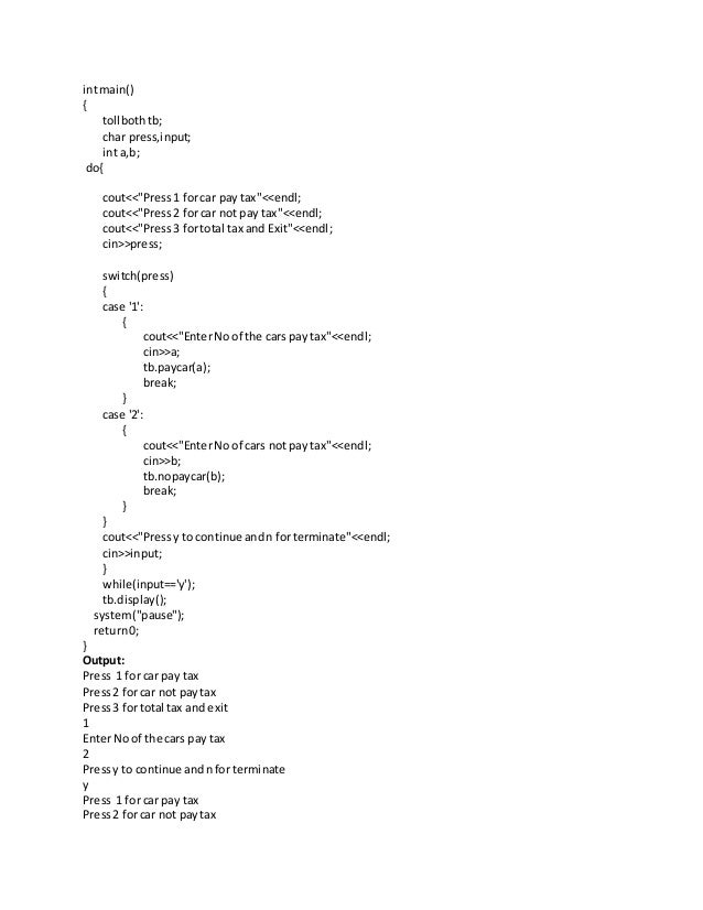 OOP program questions with answers