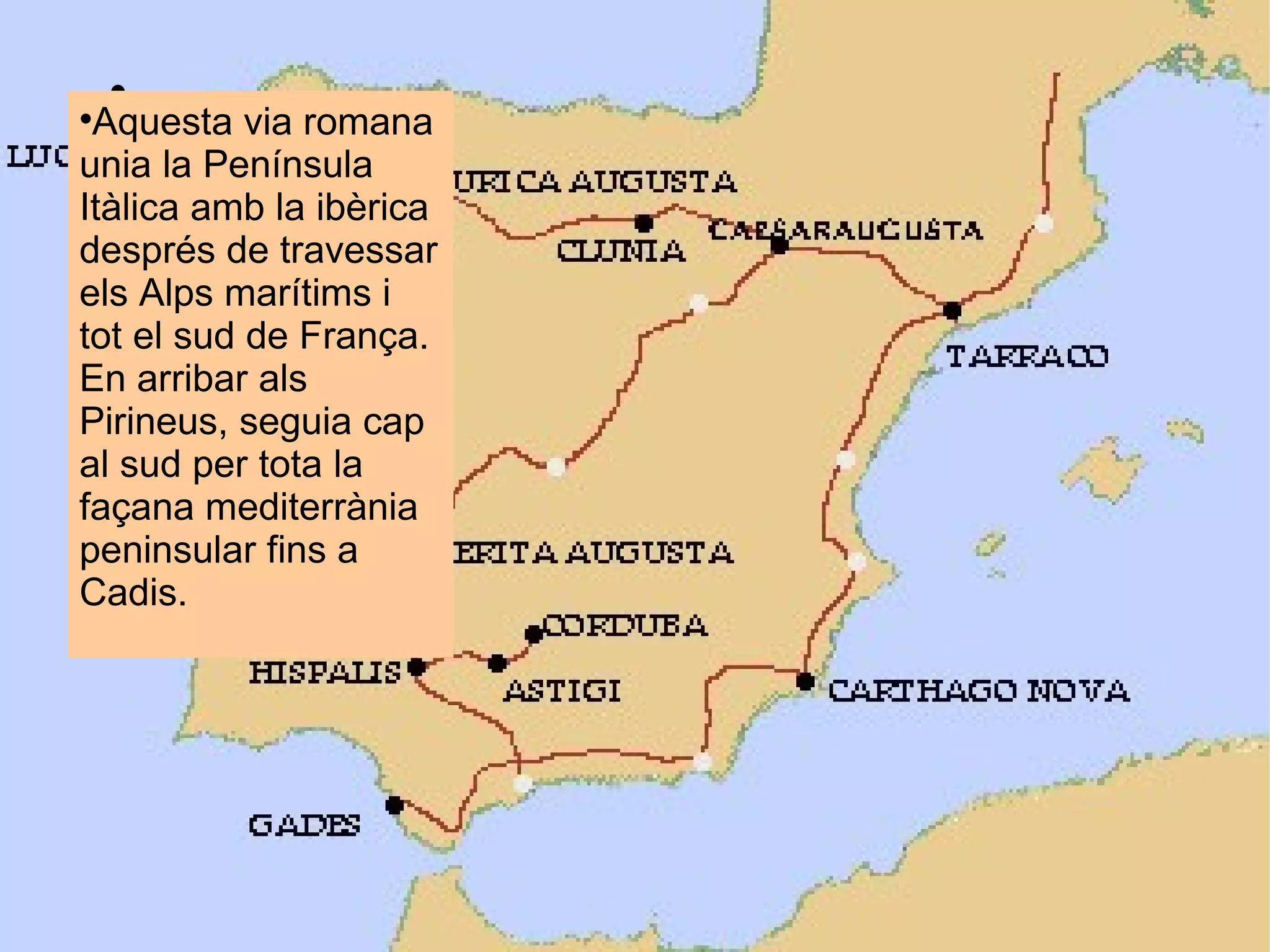 La via Augusta | PPT