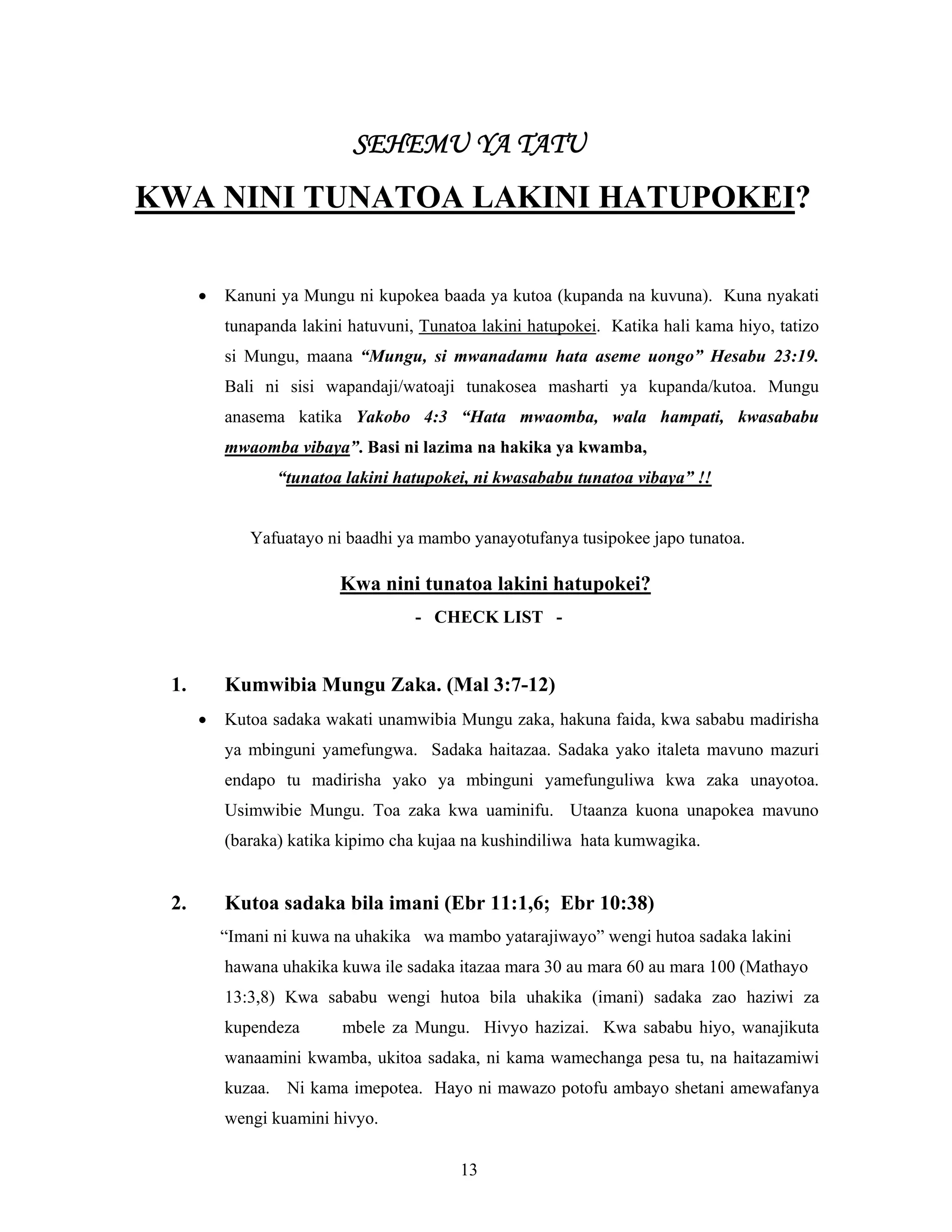 Sadaka na-maana-ya-utoaji | PDF