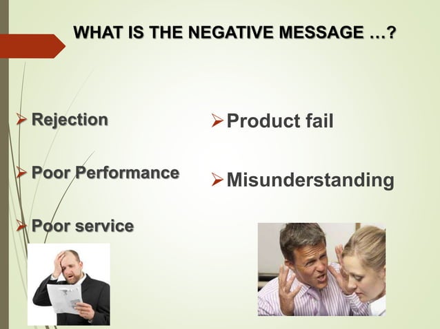 PPT Negative message | PPTX