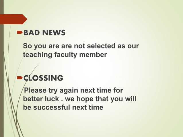 PPT Negative message | PPTX