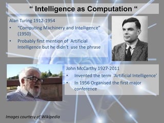 Machine Learning, AI and the Brain | PPTX