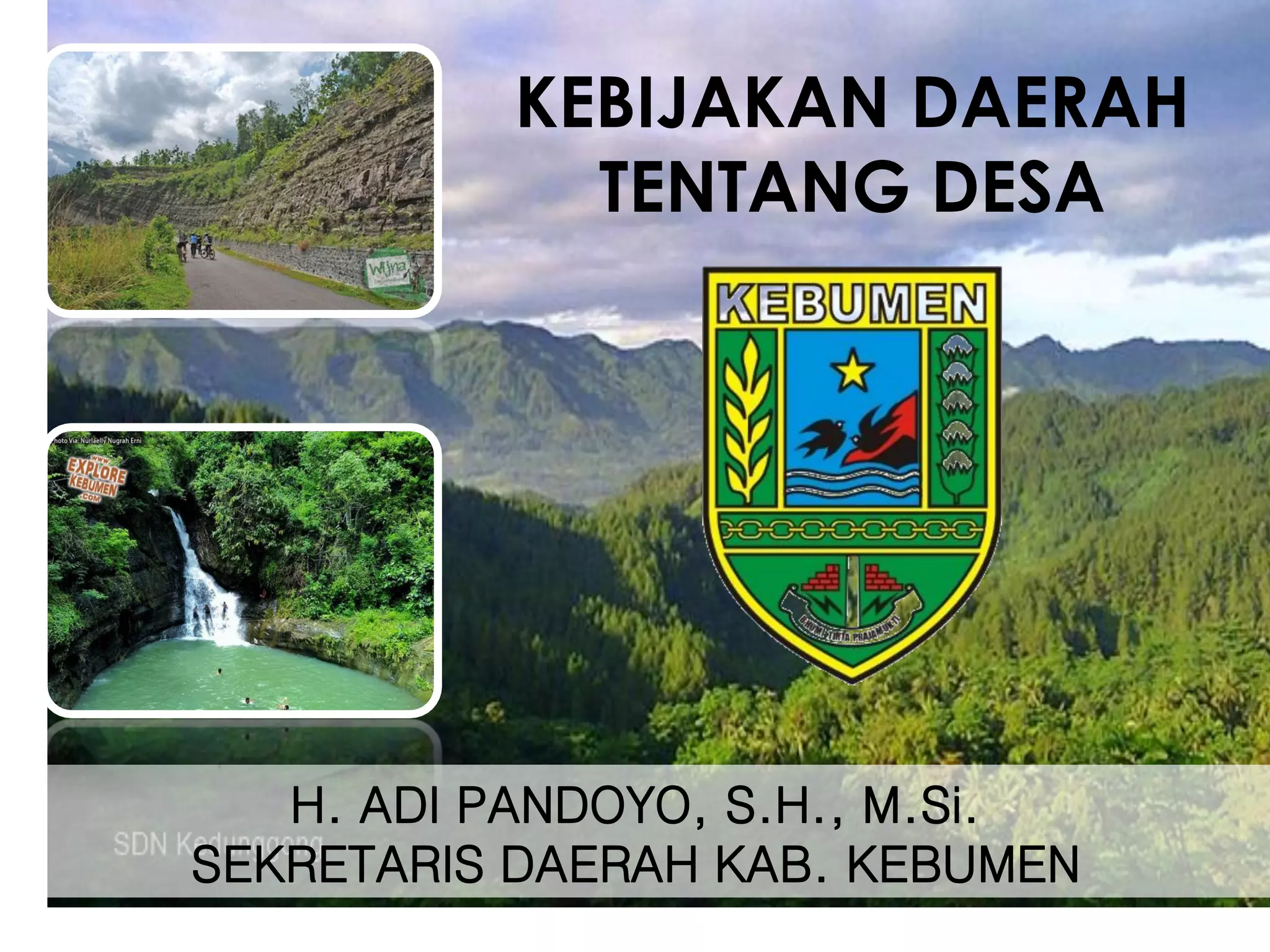 Kebijakan Daerah Kebumen tentang Desa | PDF