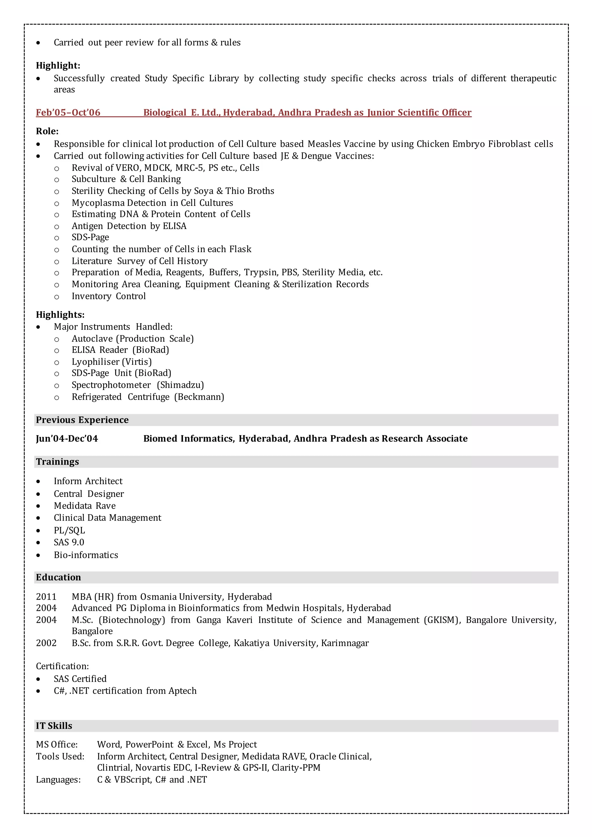 Sada shiva profile | DOCX