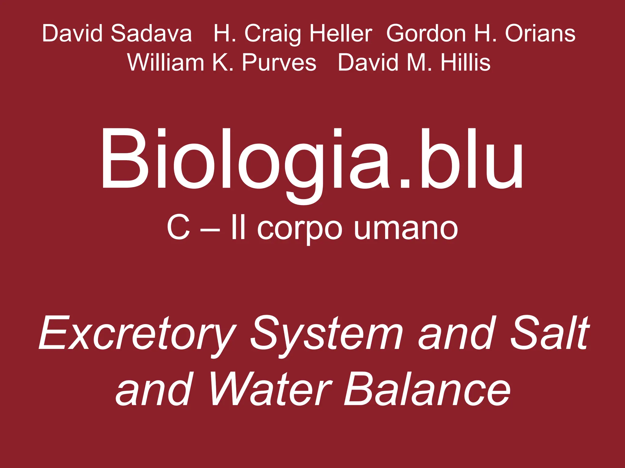 Anatomy of Excretory system Of human body | PPT