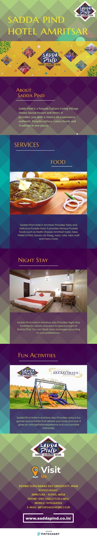 Sadda Pind Hotel Amritsar | | PDF