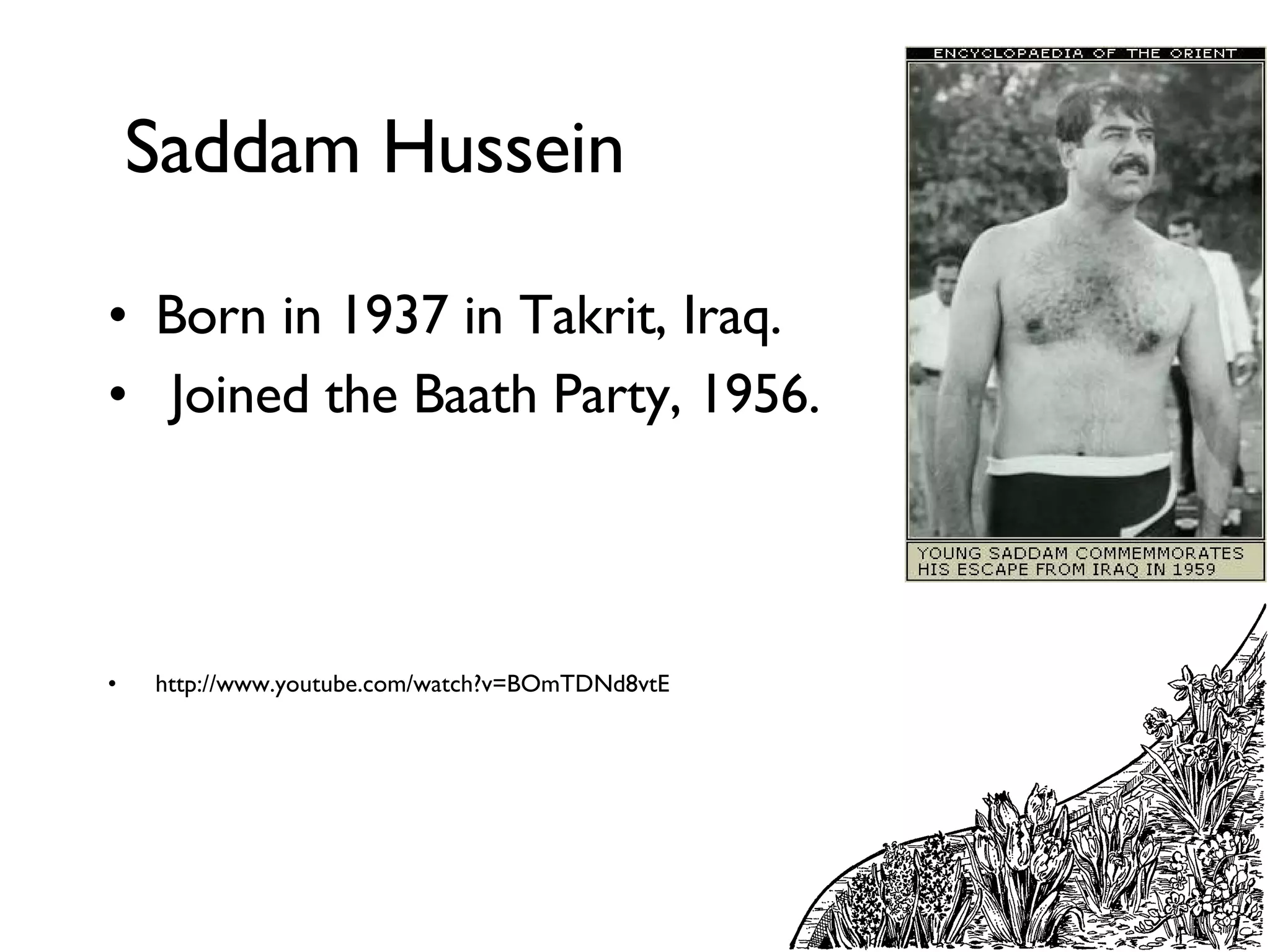 Saddam | PPT