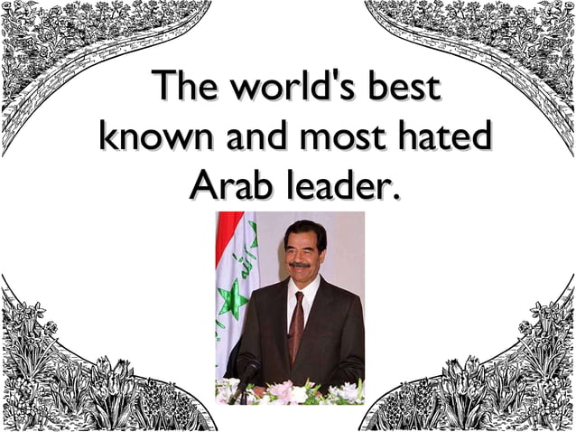 Saddam | PPT
