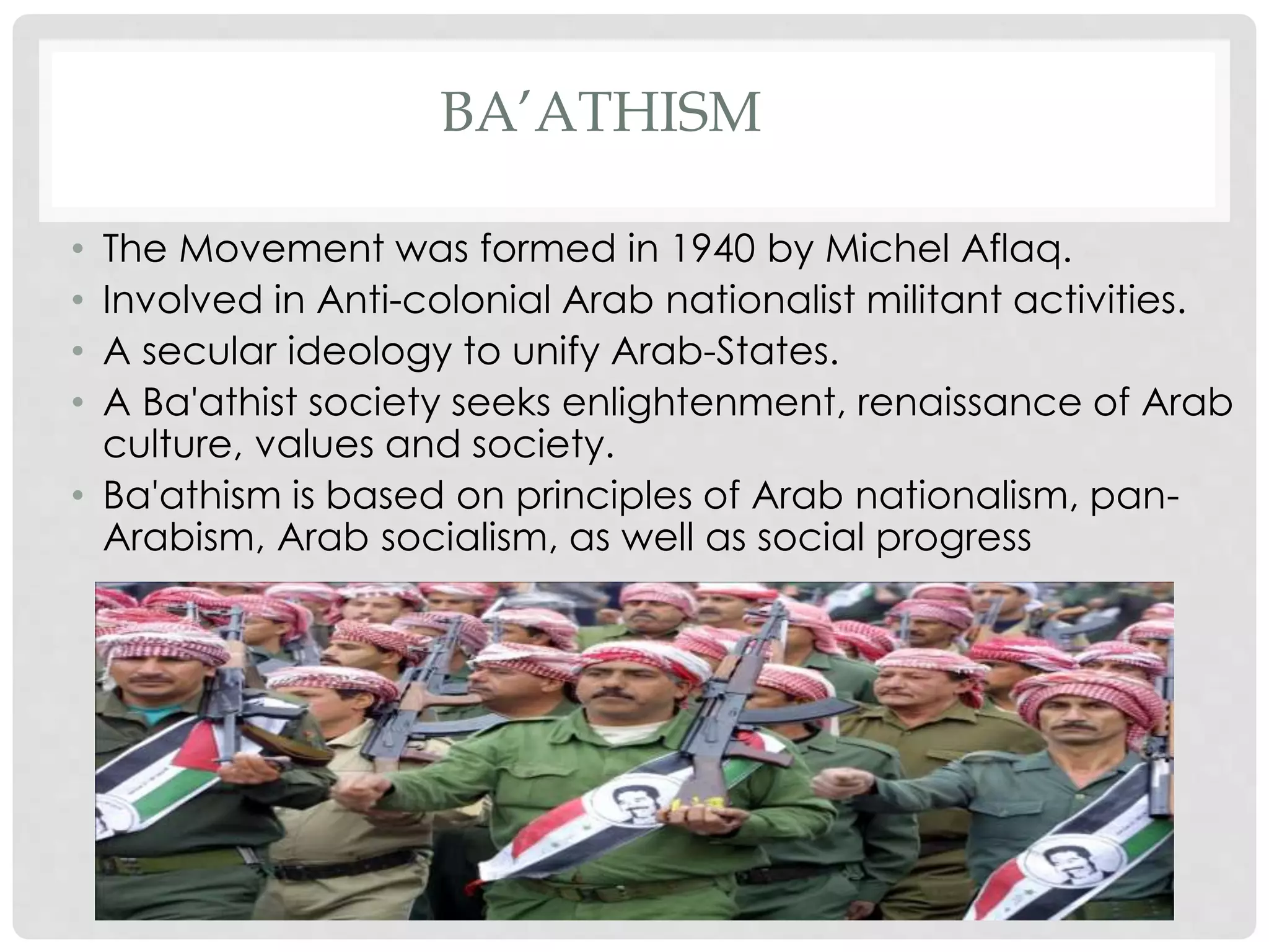 Saddam hussein & Iraq | PPTX