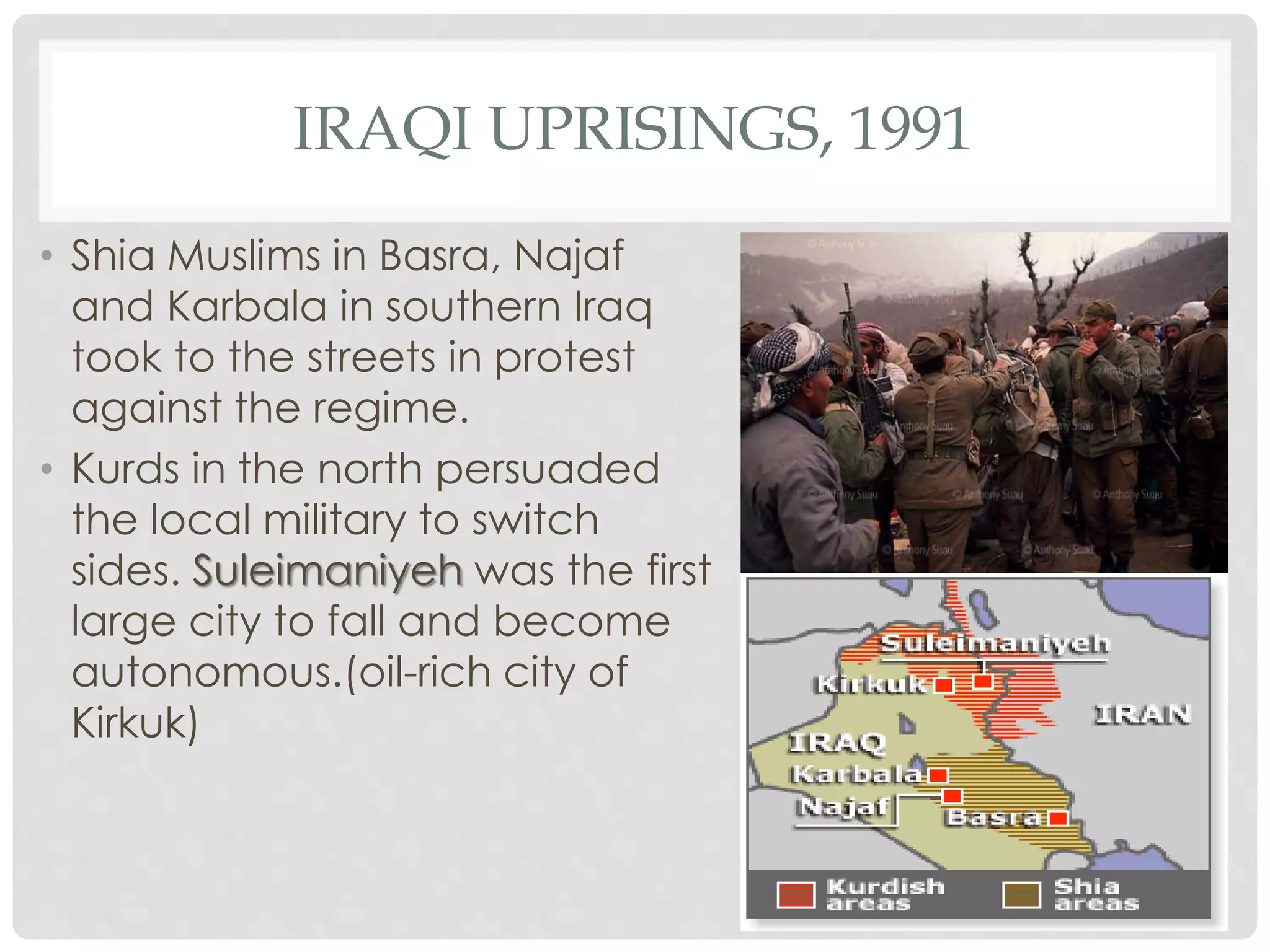 Iraq & saddam Hussein | PPTX