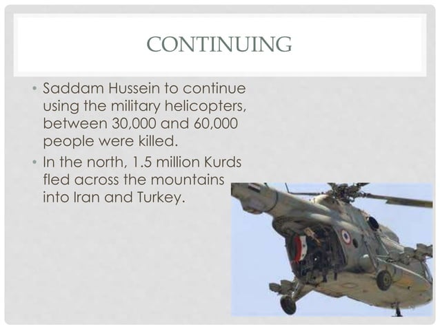 Iraq & saddam Hussein | PPT