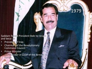 Saddam & Iraq | PPTX