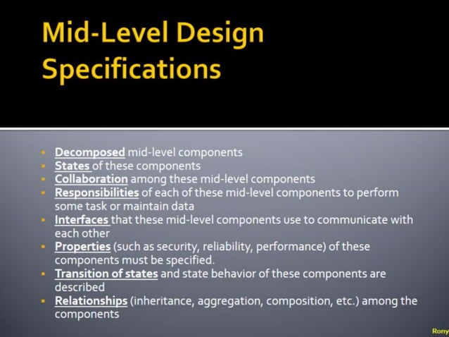 Software Architecture Document | Part 2 | PPTX