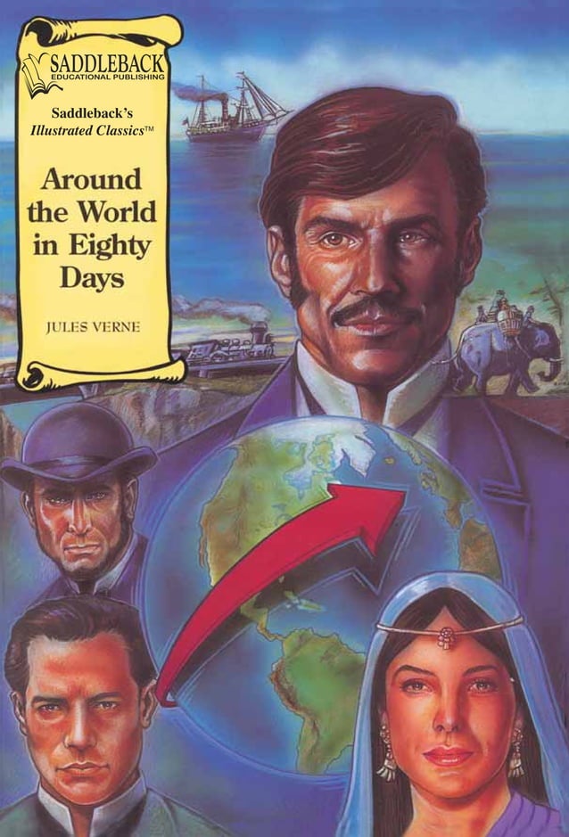 Saddleback illustrated classics around the world in eighty days | PDF ...
