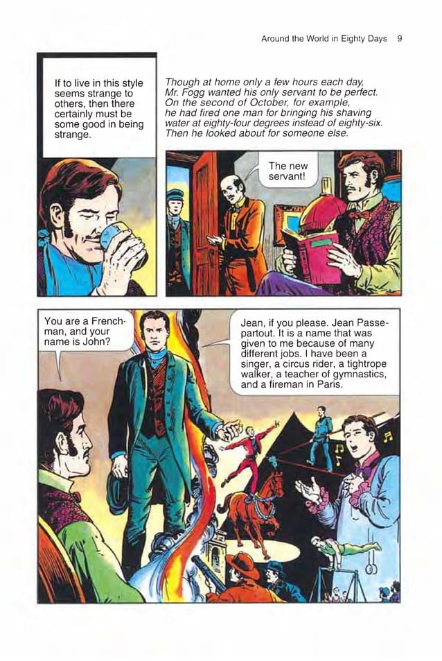 Saddleback illustrated classics around the world in eighty days | PDF