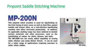 Saddle stitching machine | PPTX
