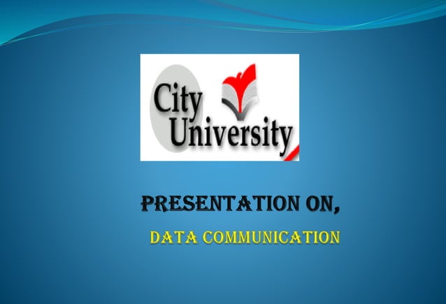 Data Communication | PPT