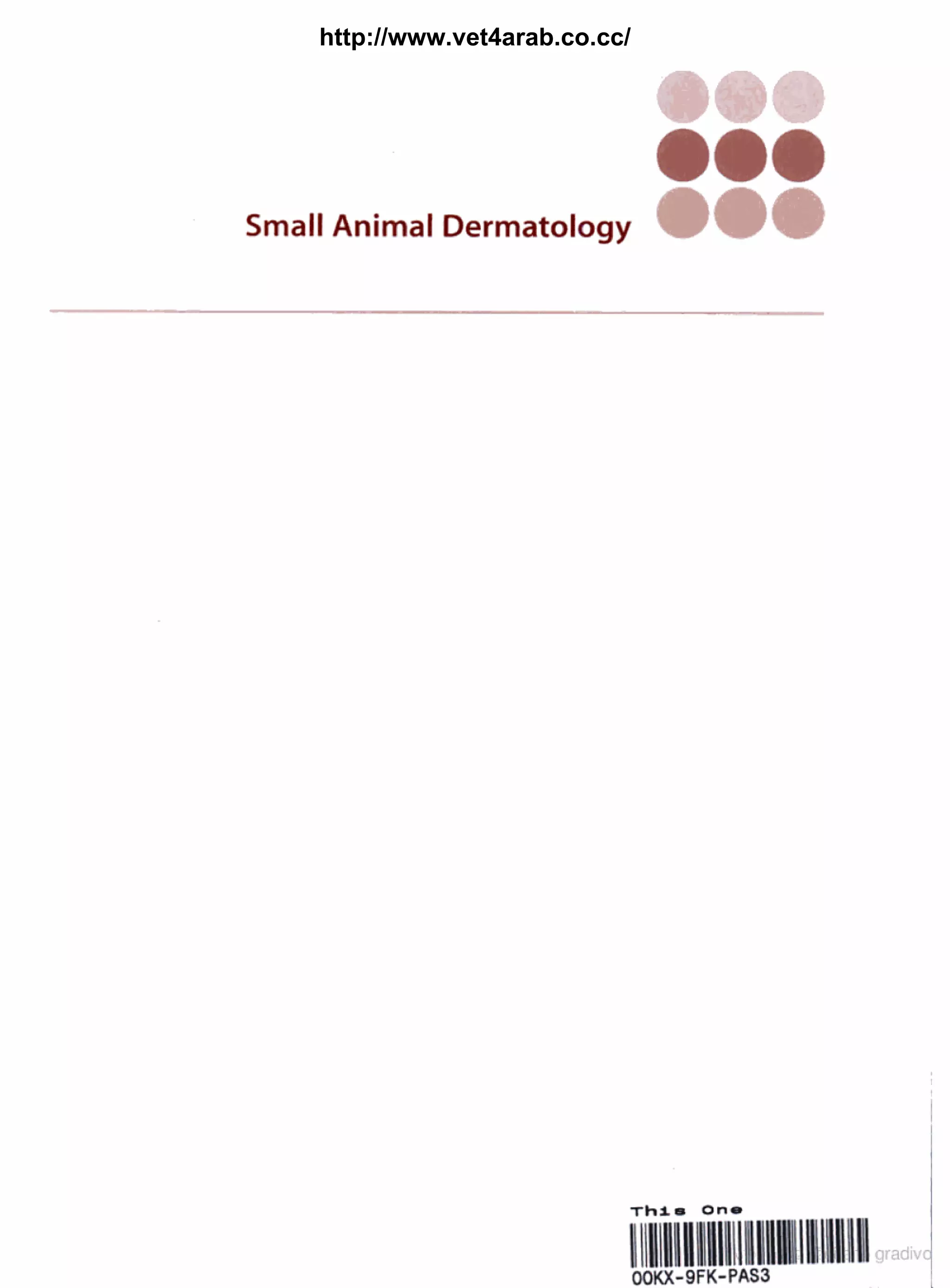 Small Animal Dermatology | PDF