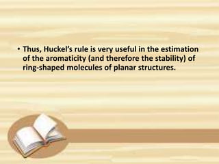 Sadhana warangule (organic chemistry ppt,(topic hukels rule, chirality ...