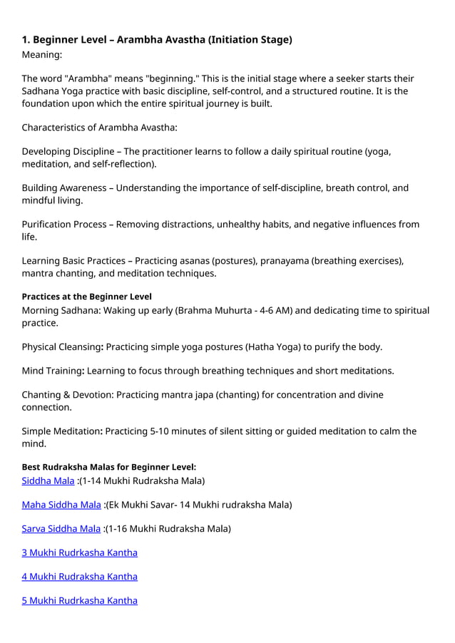 Sadhana Yoga with Rudraksha Meaning, Benefits, and How to Practice.docx