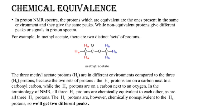 NMR- SPIN-SPIN SPLITTING- PRINCIPLE WITH EXAMPLES | PPTX | Chemistry ...