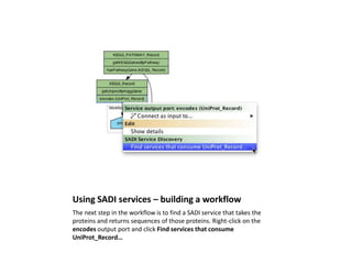SADI in Taverna Tutorial | PPT