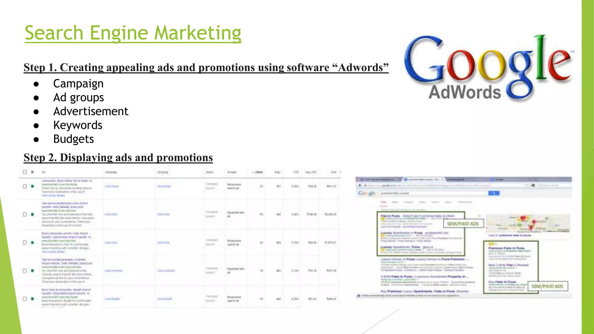 Digital Marketing Internship Presentation | PPTX