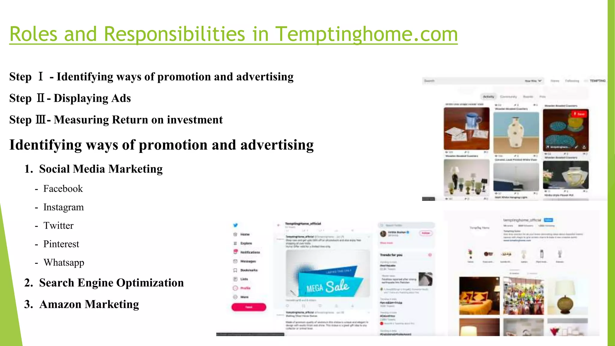 Digital Marketing Internship Presentation | PPTX