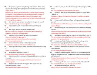 Sad I Ams - PT3 Exam Practice (Answer) | DOCX